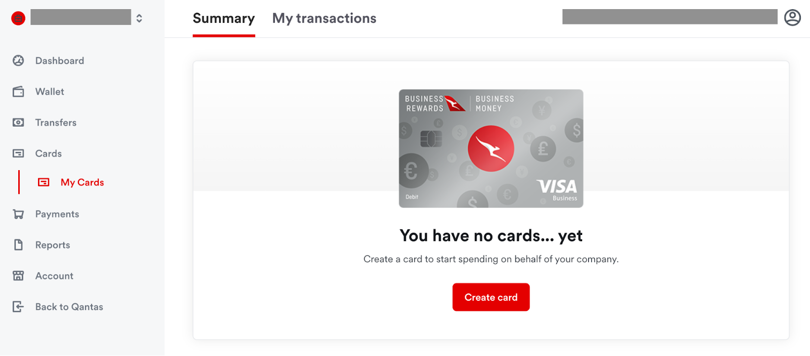 How can I get a physical card? – Qantas Business Money